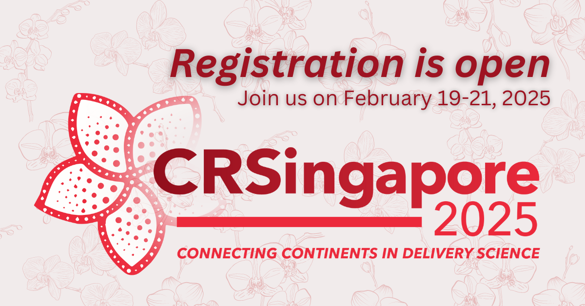 CRS Singapore 2025 Registration Controlled Release Society CRS crs-singapore-2025-registration-controlled-release-society-crs